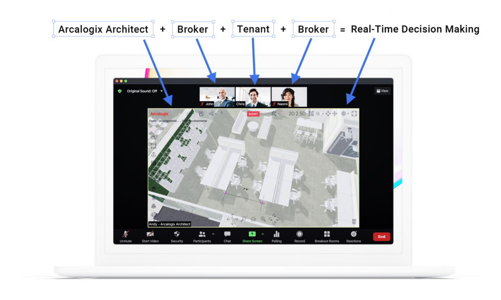 Arcalogix Commercial Real Estate Test Fit Office Space